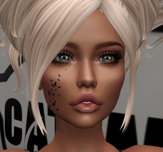 Second Life Marketplace - Face Tattoo for Catwa