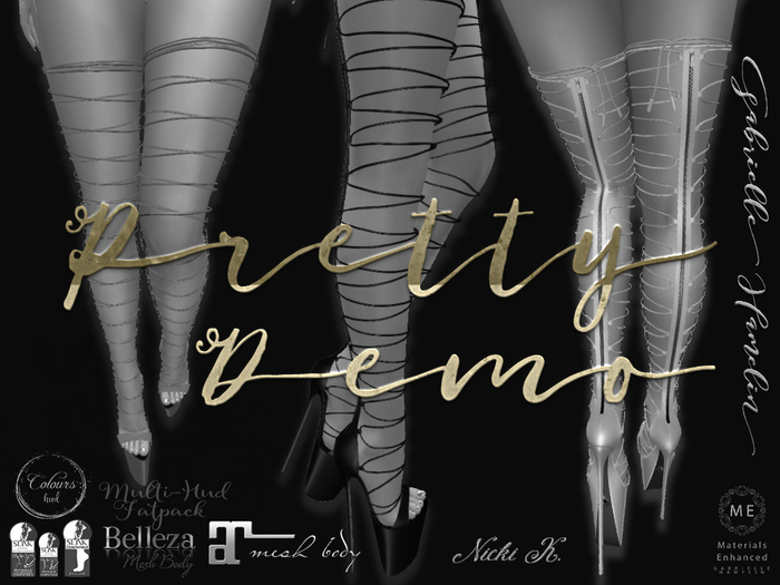 Second Life Marketplace - ♥ .::Pretty Demo::. ♥ Nikita Platforms on ...