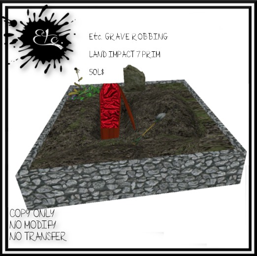 Second Life Marketplace - Etc. GRAVE ROBBING