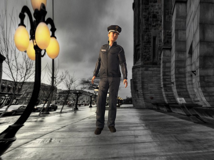 Second Life Marketplace - police woman