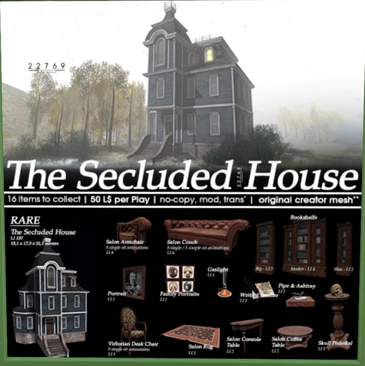 Second Life Marketplace - 22769 - Salon Armchair