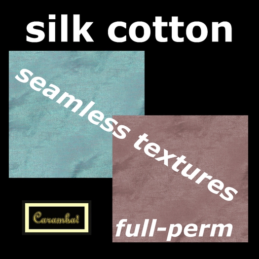 Second Life Marketplace - silk cotton - seamless textures pack
