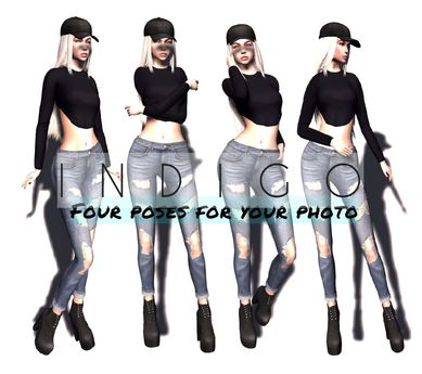 Second Life Marketplace - Four poses for your photo