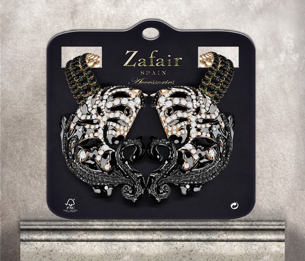 Second Life Marketplace - Zafair - Zebra Jewell -Gold-