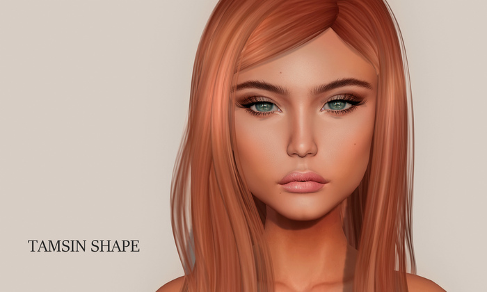 Second Life Marketplace - .QUENBY. - Tamsin shape for Catwa Bento mesh head