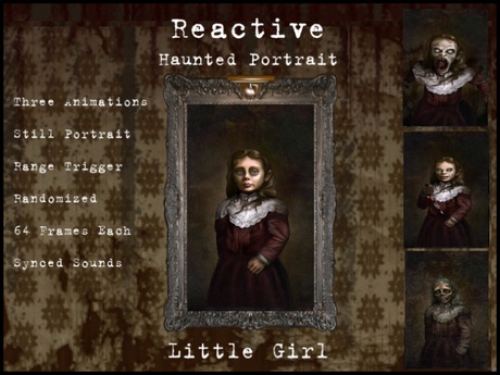 Second Life Marketplace - [AMG] Haunted Portraits - Complete Set