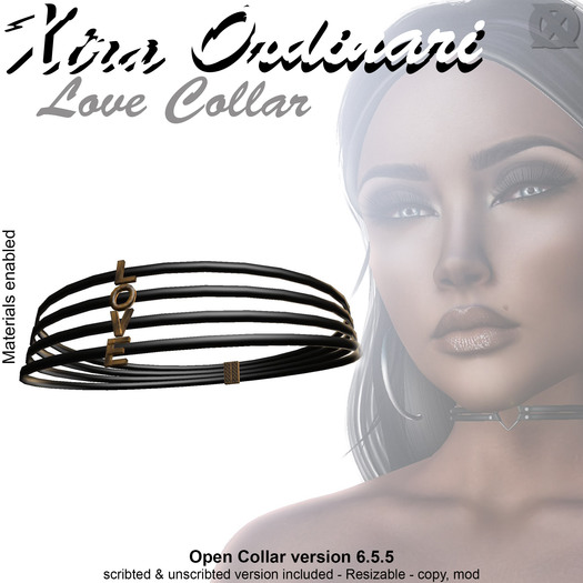 Second Life Marketplace - *XO* Open Collar Love