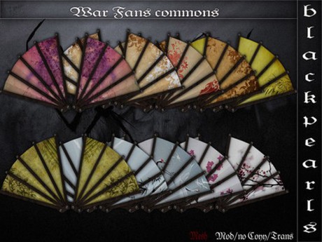 Second Life Marketplace - [BP] War Fans v05 common
