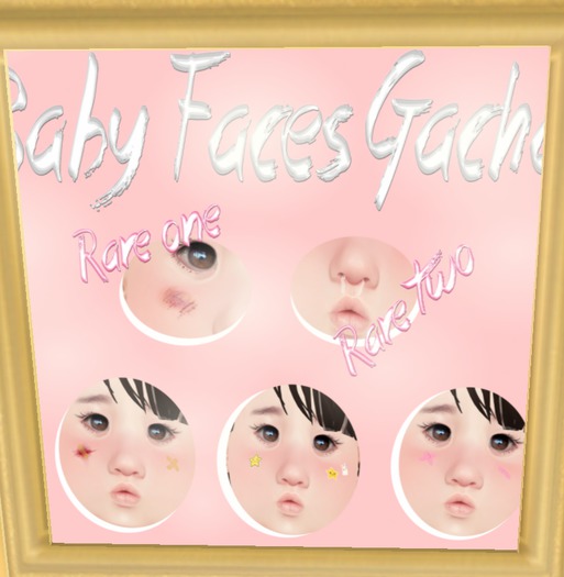 Second Life Marketplace - Ohai. Baby faces 02 Box