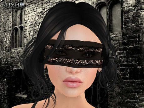 Second Life Marketplace - [SuXue] Mesh Blindfold Kevin Female Lace ...