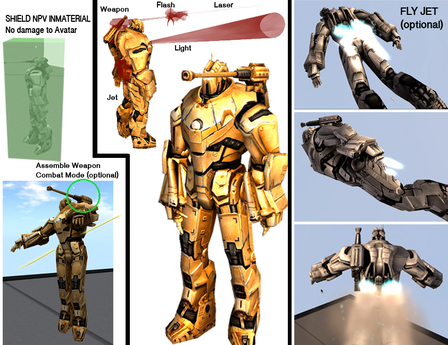 Second Life Marketplace - Human Droid Avatar