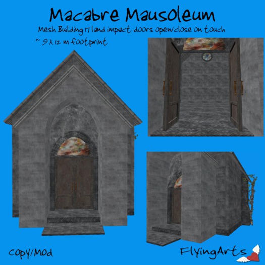 Second Life Marketplace - !FA! Macabre Mausoleum