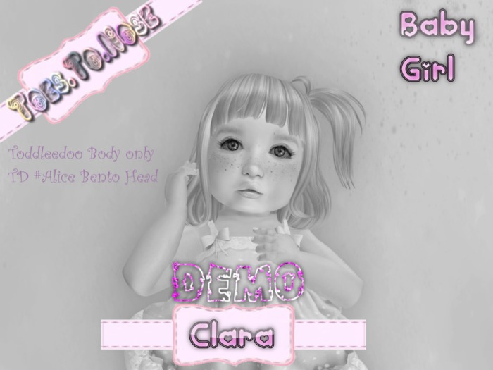 Second Life Marketplace - *Toes.To.Nose* Clara Bento Shape Demo