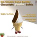 Second Life Marketplace - Ice Cream Cone Avatar: Chocolate Vanilla Softie