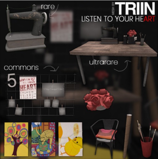 Second Life Marketplace - TRIIN - Wall Board