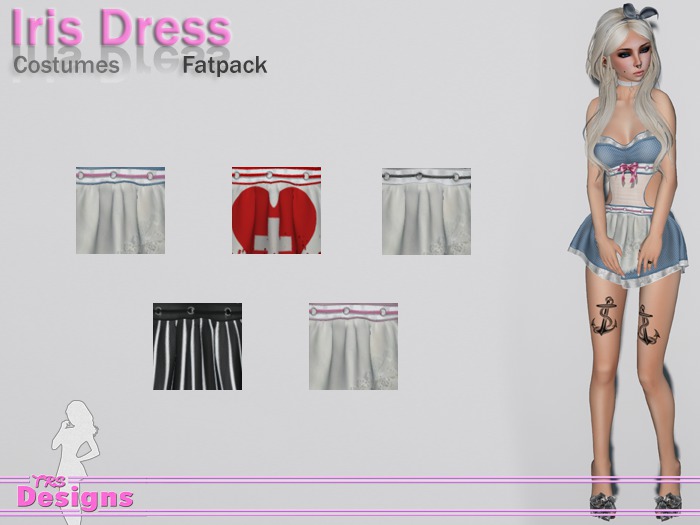 Second Life Marketplace - Iris Costumes Fatpack