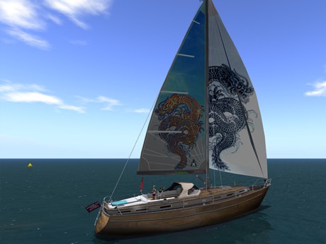 Second Life Marketplace - DRAGON Set 3 Custom Sails - Texture Changer ...