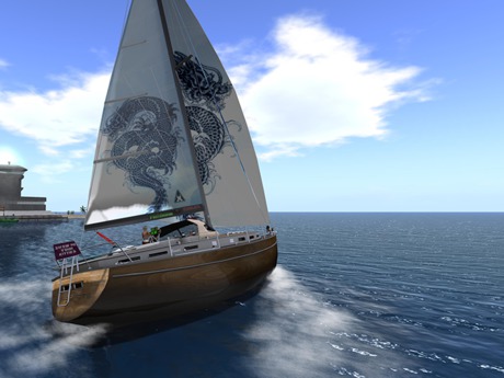 Second Life Marketplace - DRAGON Set 3 Custom Sails - Texture Changer ...