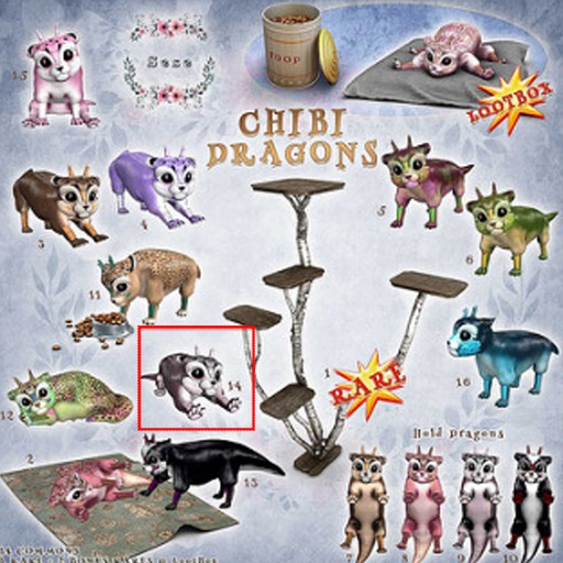 Second Life Marketplace - Sese Chibi Dragons 14.Hugs
