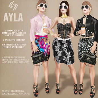 Second Life Marketplace - LEGENDAIRE AYLA OUTFIT