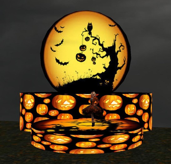 Second Life Marketplace - Halloween Stage 9x9x9m