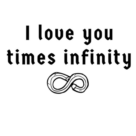 Second Life Marketplace - I love you times infinity - Decal