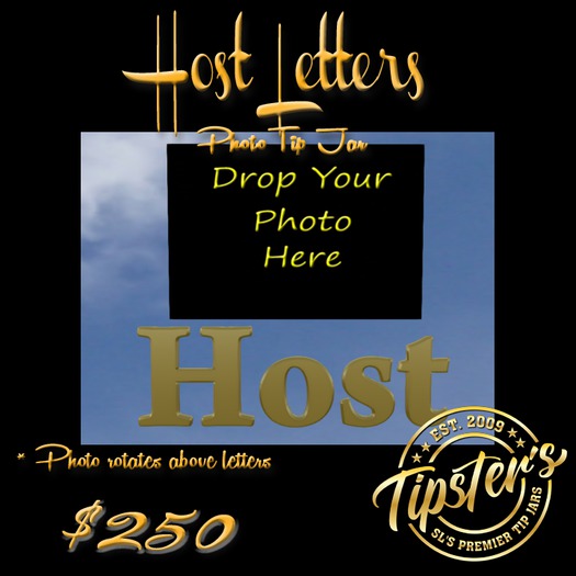 Second Life Marketplace - Host Letters Tip Jar