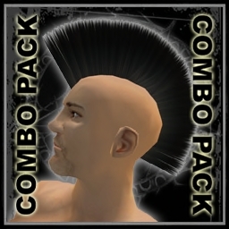 Second Life Marketplace - MOHAWK - COMBO PACK