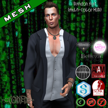 Second Life Marketplace - ..:: CODED ::.. Brandon Suit