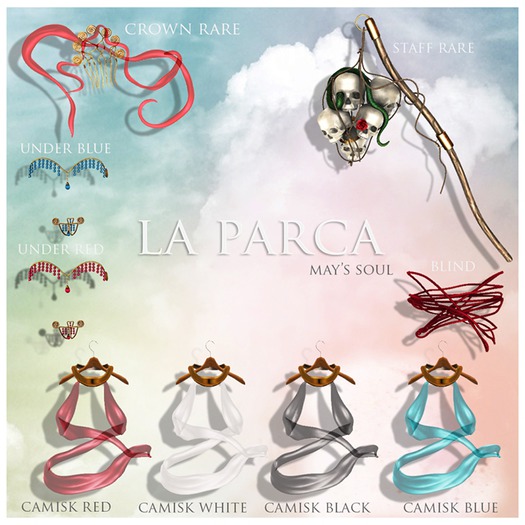 Second Life Marketplace - *May's Soul* La parca. camisk big white