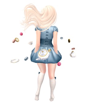 Second Life Marketplace - Dead Dollz - Go Ask Alice - Alice's Dress ...