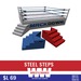 Second Life Marketplace - Steel Wrestling Ring Steps *wrestlewares*