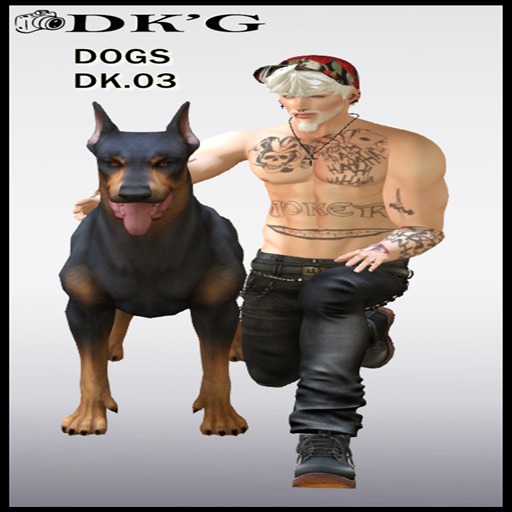 Second Life Marketplace - DK'G Animated Pose Dogs Male Dk.03