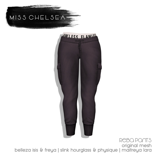 Second Life Marketplace - .miss chelsea. Reba Pants Dusk