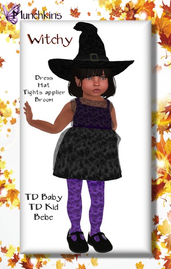 Second Life Marketplace - {M} Costume [Witchy] [TD/Bebe] [Boxed]