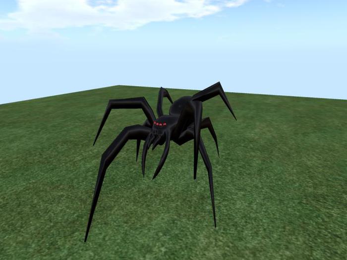 Second Life Marketplace - TM Black Spider Avatar