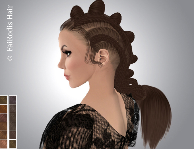 Second Life Marketplace - FaiRodis Ramonta hair light shaten DEMO pack