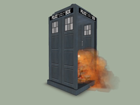 Second Life Marketplace - Emma's Christmas "Tardis"