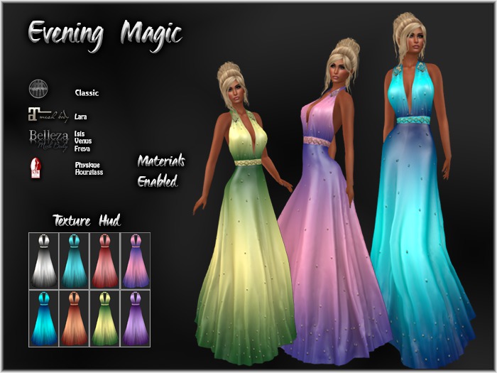 Second Life Marketplace - Evening Magic Gown