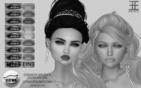 Second Life Marketplace - Entice - Simply Irresistible Makeup - Catwa DEMO