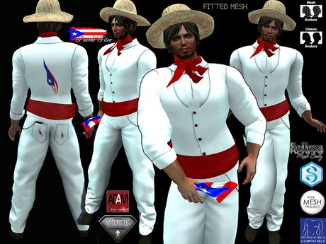 Second Life Marketplace - PUERTO RICO OUTFIT-AESTHETIC-TMP-GIANNI-SLINK ...