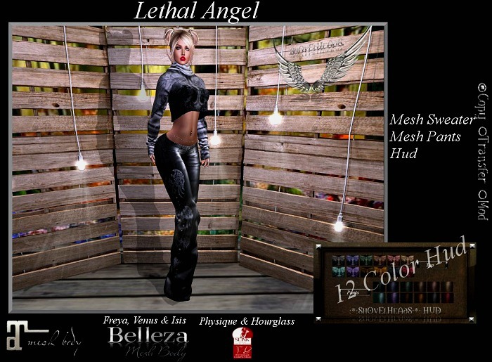 Second Life Marketplace - :*:ShOvElHeAdS:*: Lethal Angel