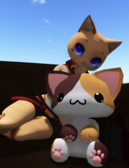 Second Life Marketplace - Nyan Doll -Calico- *Touch or Bump will purr*