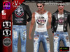 Second Life Marketplace - V-Twins Biker Clothes - Rocker Boy Collection ...