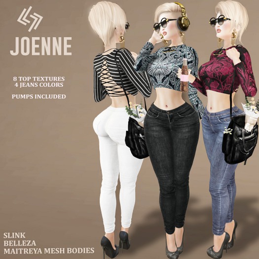 Second Life Marketplace - LEGENDAIRE JOENNE OUTFIT