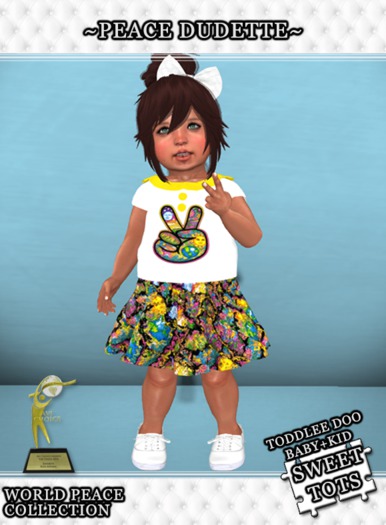Second Life Marketplace - ~*Sweet Tots*~ TD~ World Peace Day~ Peace Dudette