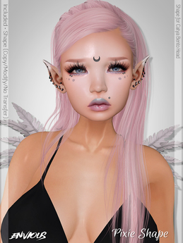 Second Life Marketplace - Envious - Pixie Shape (Catya Bento)