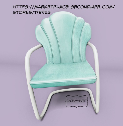 Second Life Marketplace - -tb- Spring Living - Chair (Blue)