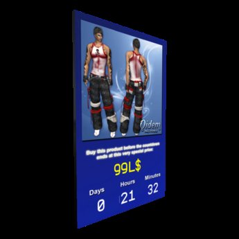 Second Life Marketplace - VirtualWorx Limited Time Vendor (Countdown ...