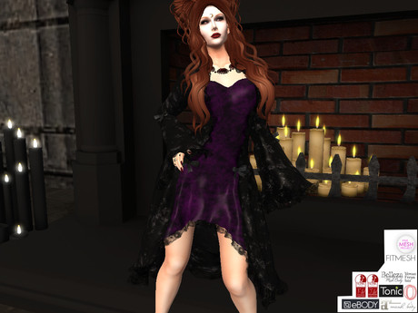 Second Life Marketplace - Dark Gothic Dress